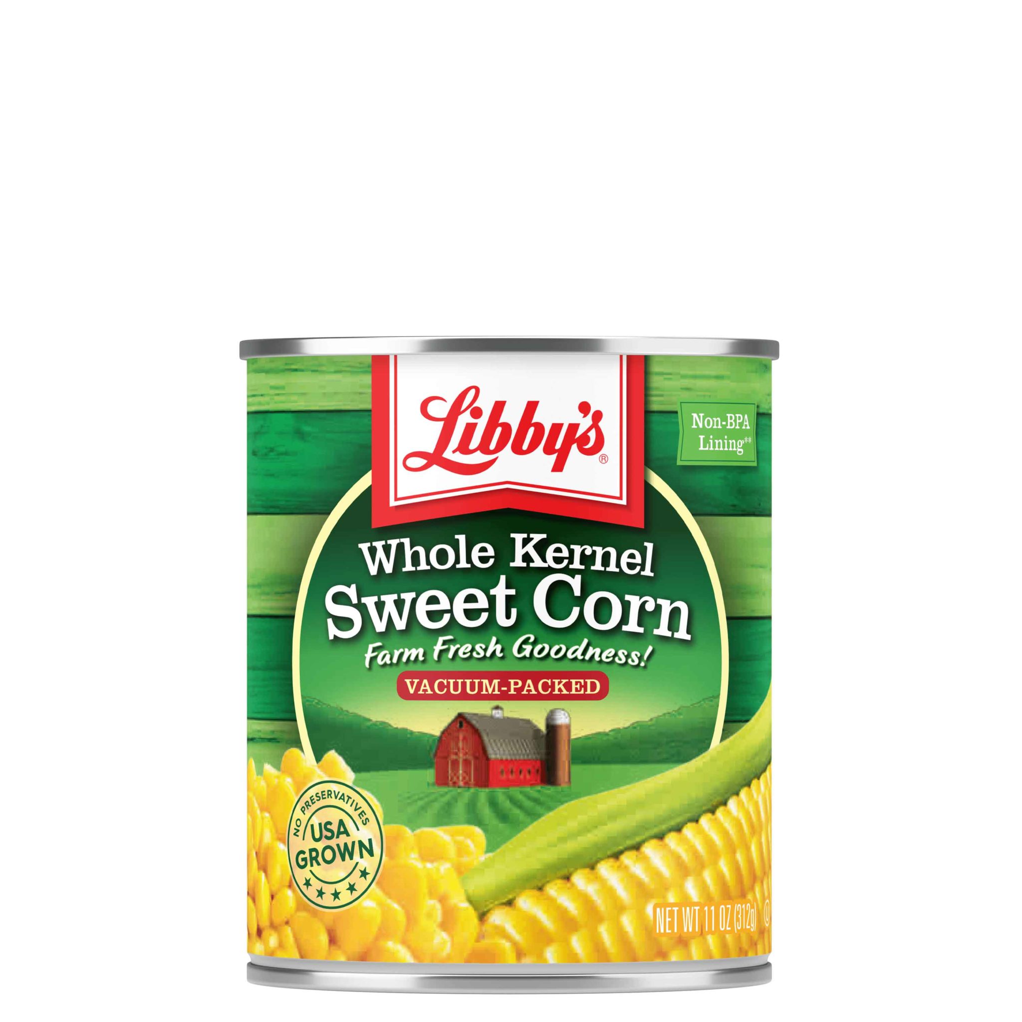 Canned Corn, Can Whole Kernel Sweet Corn, 15.25 oz | Libby’s