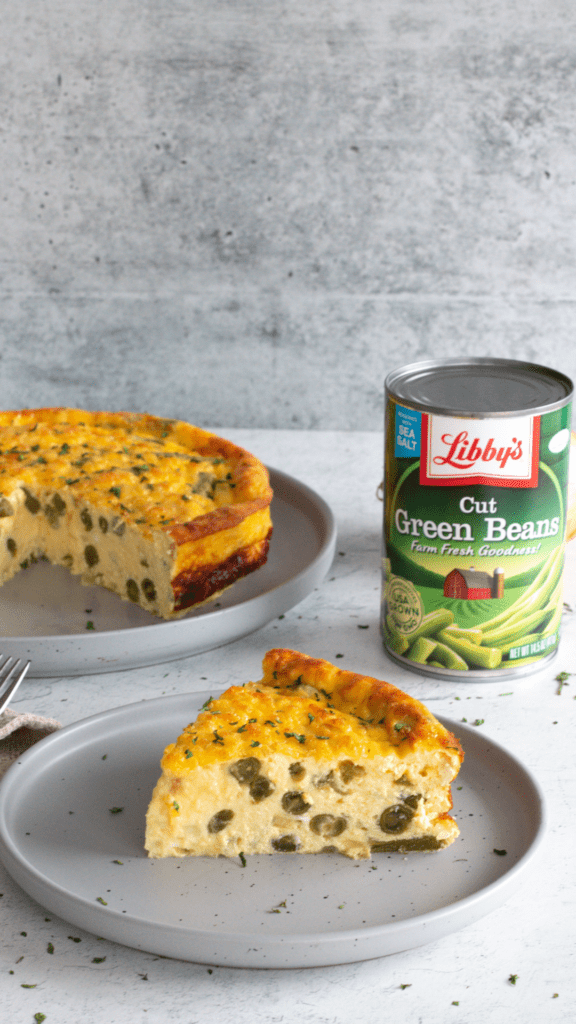 Green Bean Frittata - Libby's Vegetables