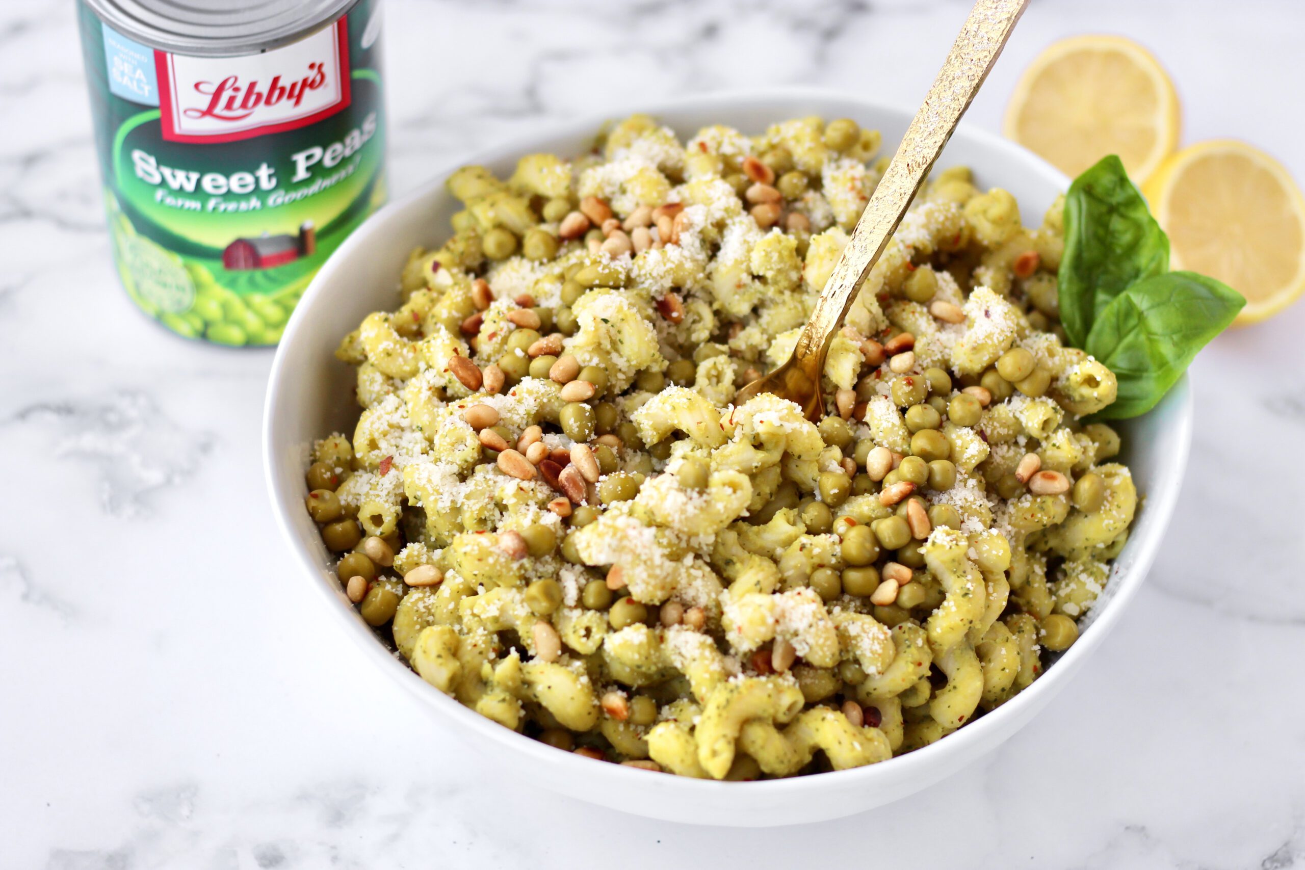 Pea Pasta with Parmesan - Libby's Vegetables